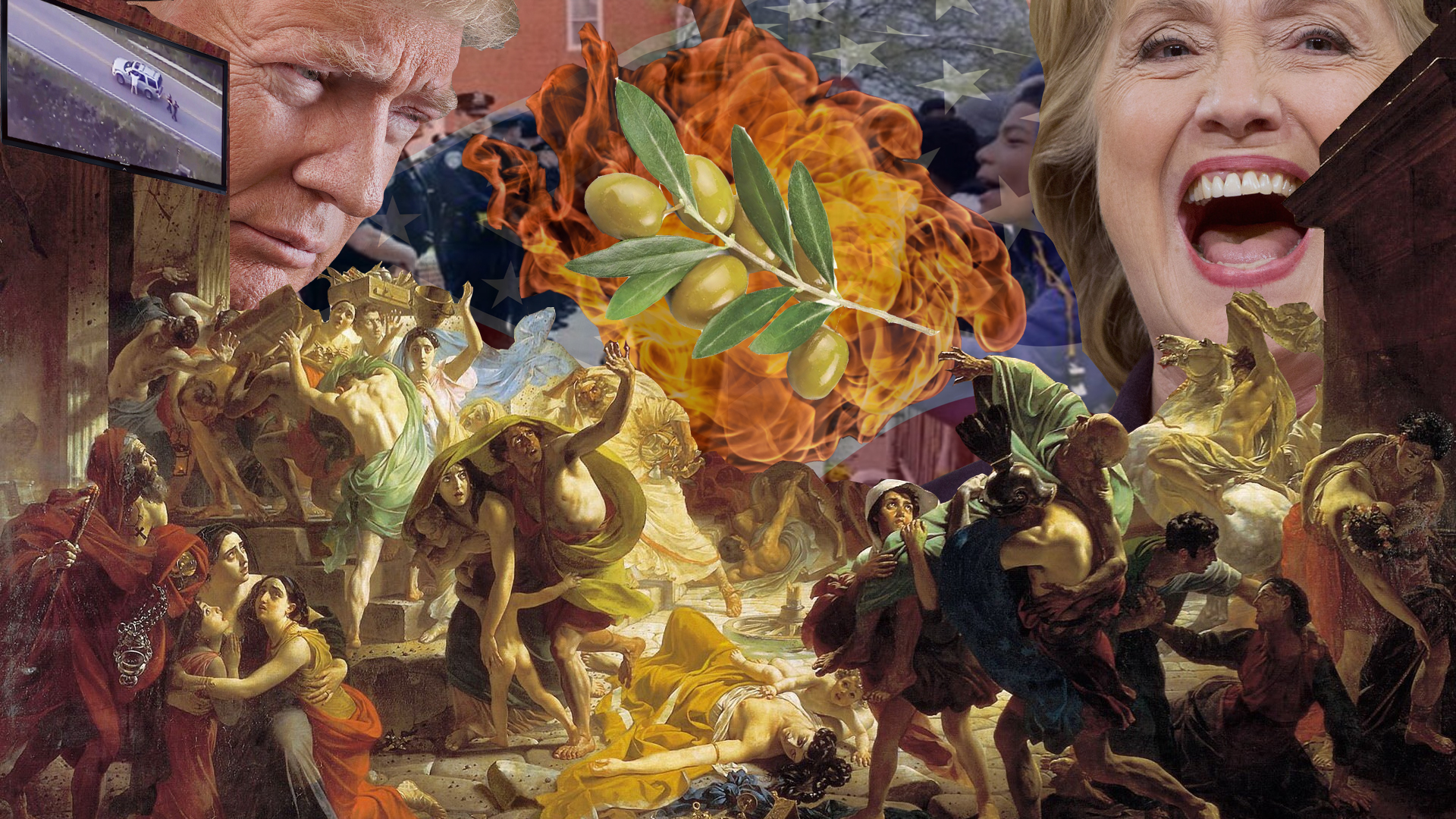 Protest Collages – Student Work